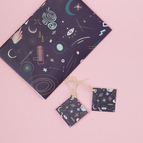 Star Christmas Gift Wrap - Etsy