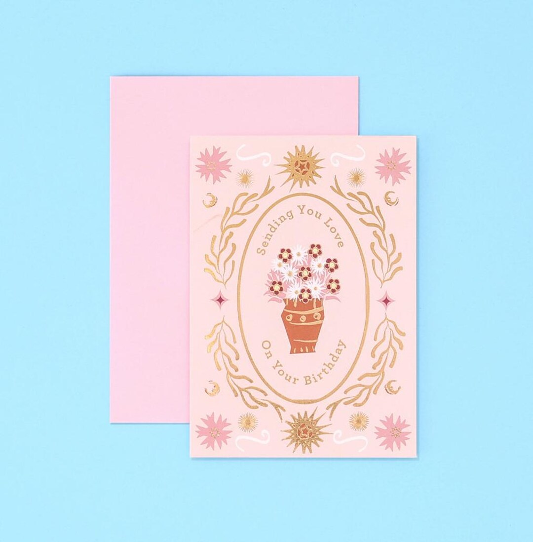 Love on Your Birthday Card Mythical Birthday Card Greek Mythology ...