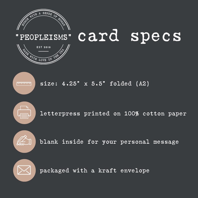 Funny Letterpress Belated Thank You Card Late Thank You Card ...