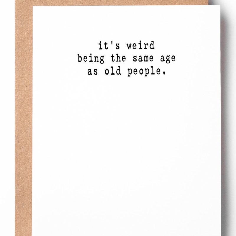 Funny Old People Birthday Cards - Etsy