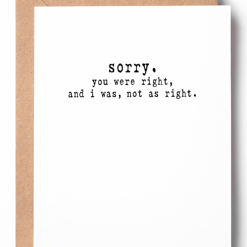 Sorry I Messed Up - Etsy