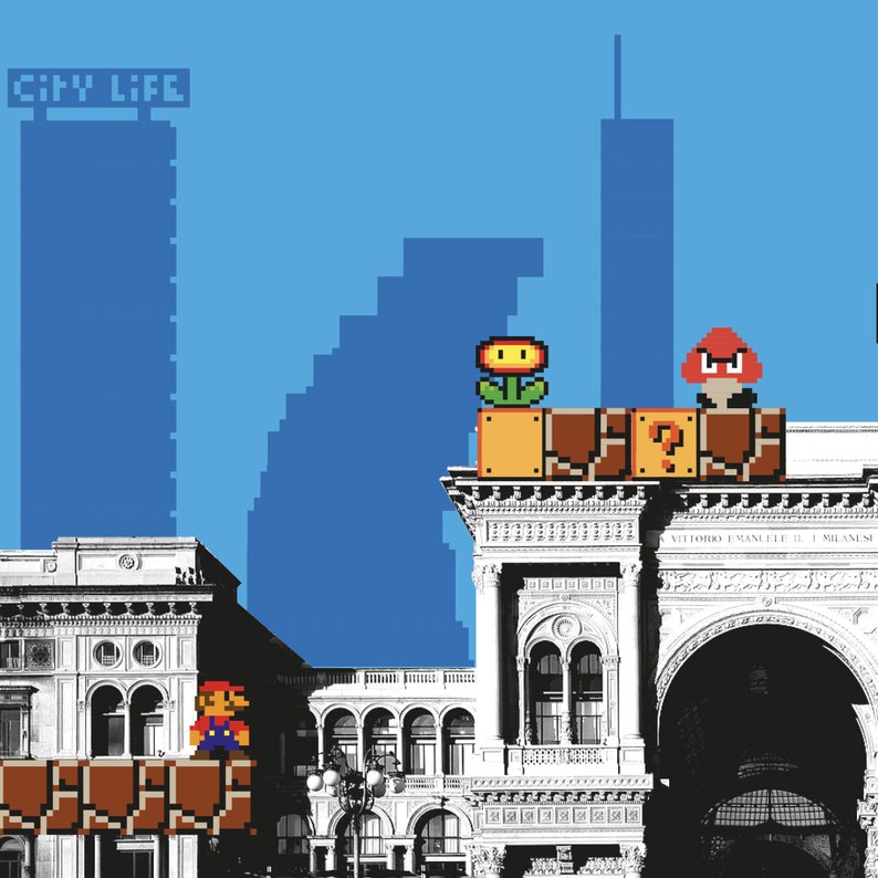 Super Mario Milano World - Etsy
