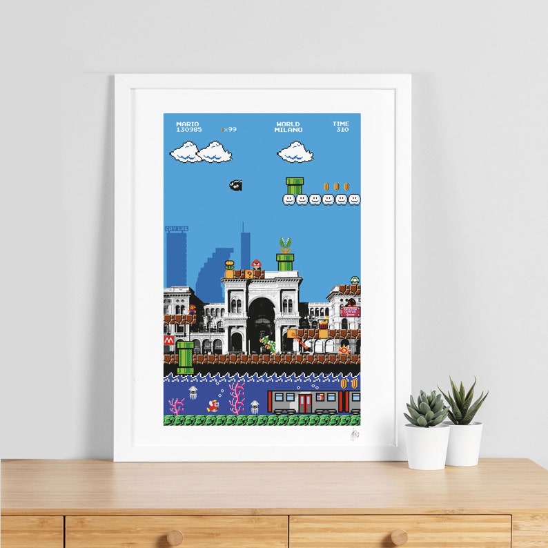 Super Mario Milano World - Etsy