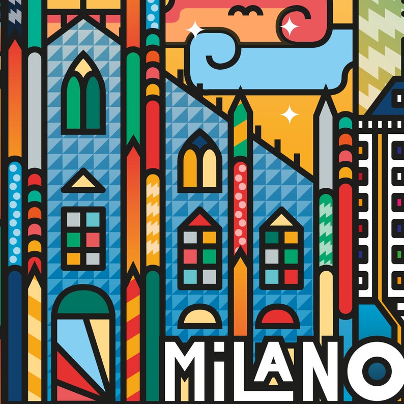 MILAN in Pop Shots - Etsy