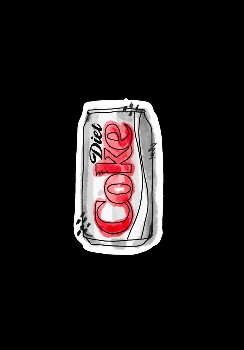Diet Coke PNG - Etsy