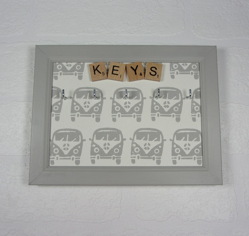 Camper Key Hooks Key Holder Plaque Rack Vdub Camper Gift | Etsy