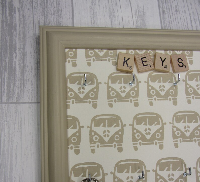 Camper Key Hooks Key Holder Plaque Rack Vdub Camper Gift | Etsy