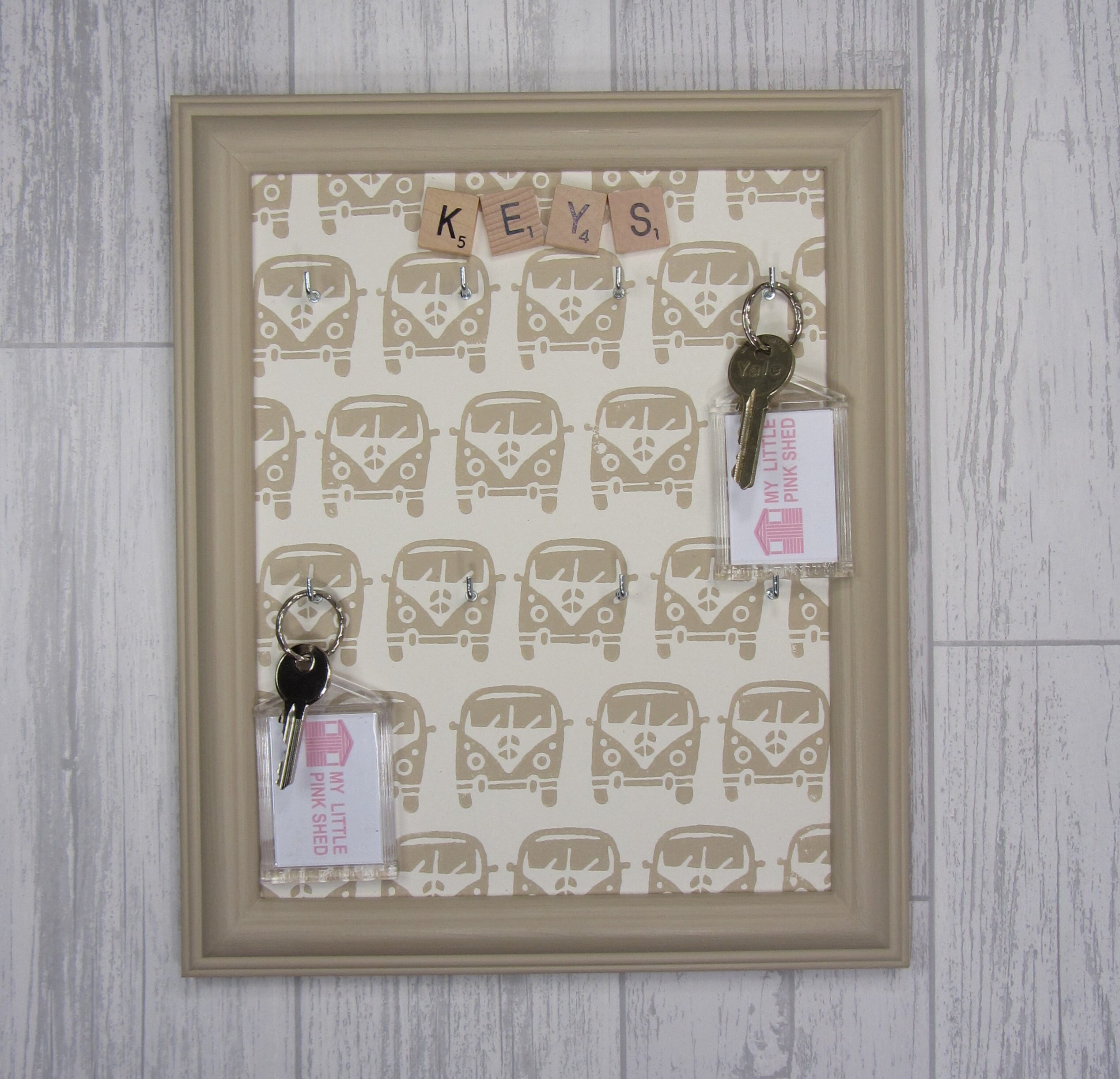 Camper Key Hooks Key Holder Plaque Rack Vdub Camper Gift - Etsy