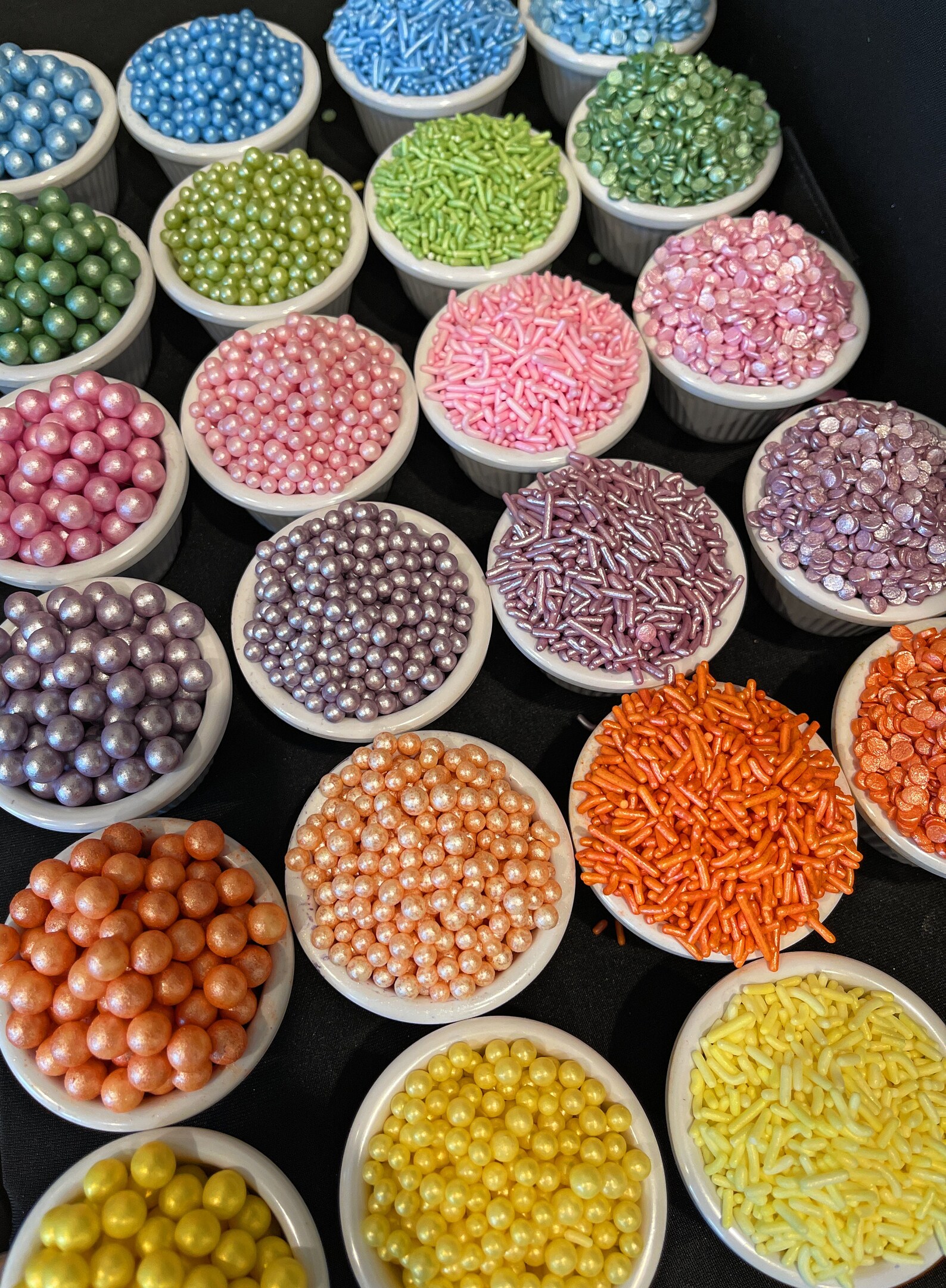 Ultimate Baker Pink Bows Sprinkles (1x8oz) - Naturally Colored Bows ...