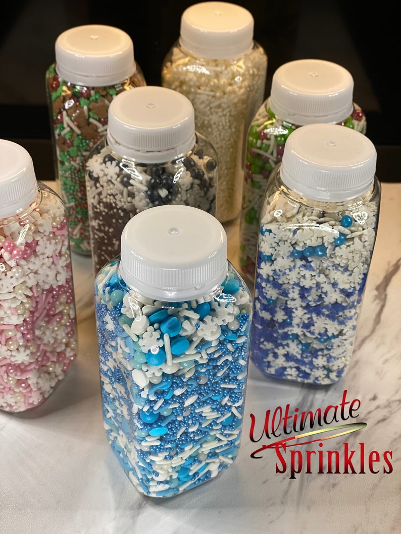 Ultimate Sprinkles Holiday Time (1x6oz Bottle), Holiday Sprinkle Mix ...