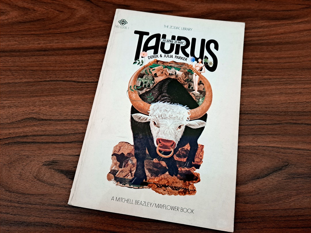 TAURUS Astrology Zodiac Library Book 1972 / Derek Julia Parker Bull ...