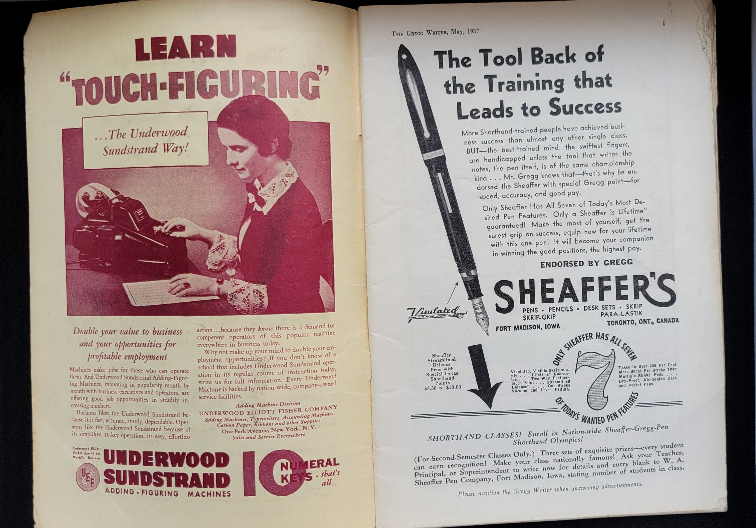 The Gregg Writer A Magazine for Secretaries Stenographers and Typists ...