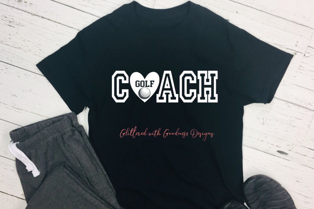 Golf Coach SVG - Etsy