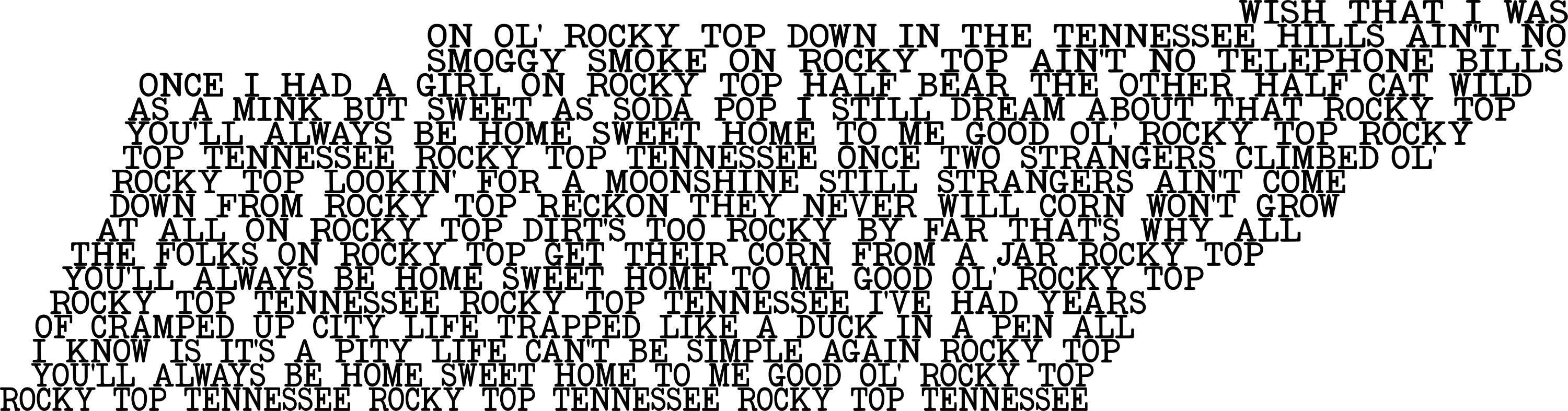 Rocky Top SVG | Etsy