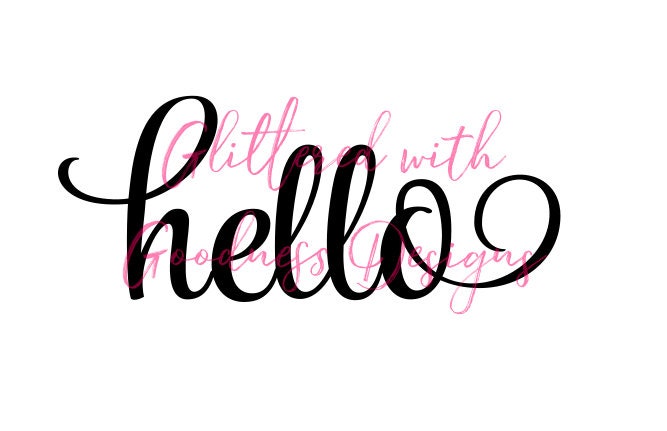 Hello SVG - Etsy