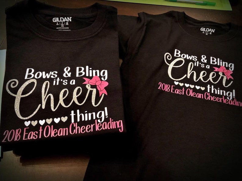 Bows & Bling It's a Cheer Thing SVG - DIGITAL DOWNLOAD - Etsy