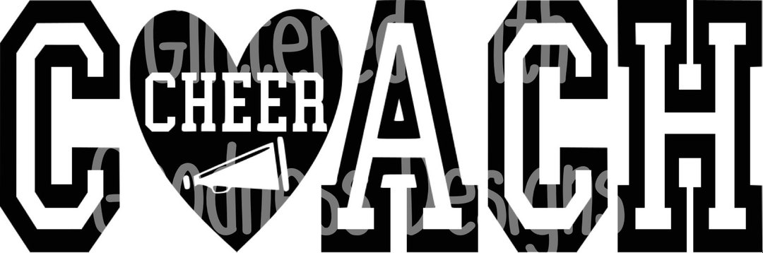 Cheer Coach SVG - DIGITAL DOWNLOAD - Etsy