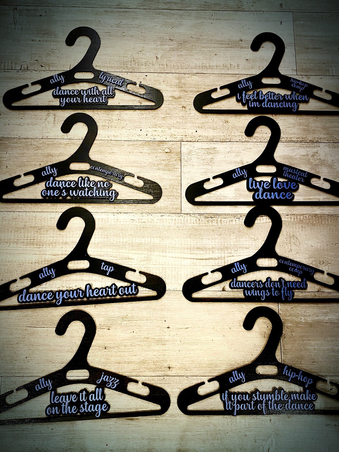 Dance Hangers SVG, Laser Hanger File, Hanger Cut File, Costume Hangers ...