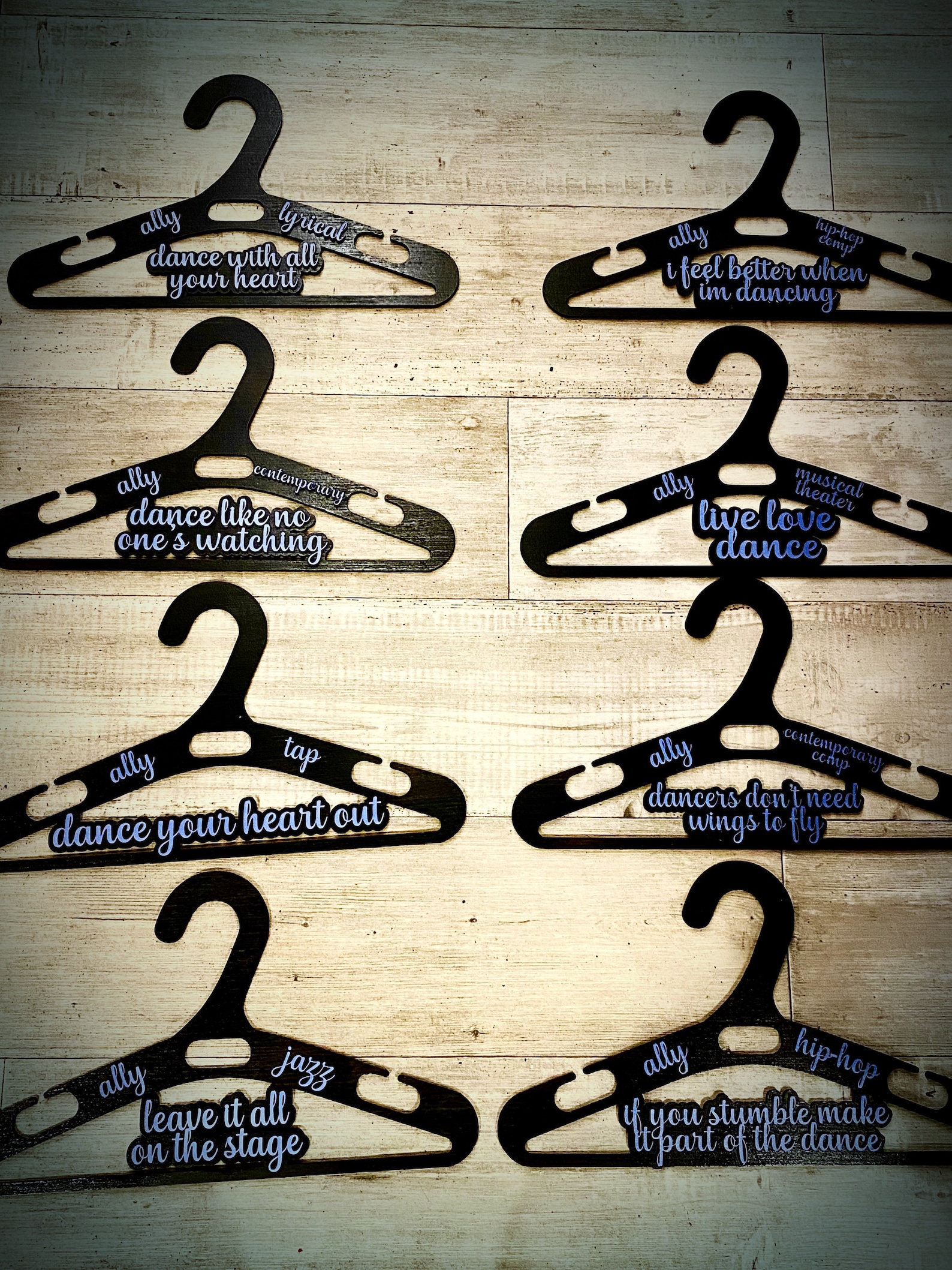Dance Hangers SVG, Laser Hanger File, Hanger Cut File, Costume Hangers ...