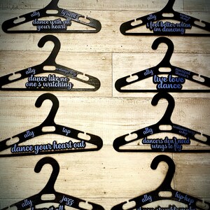 Dance Hangers SVG, Laser Hanger File, Hanger Cut File, Costume Hangers ...