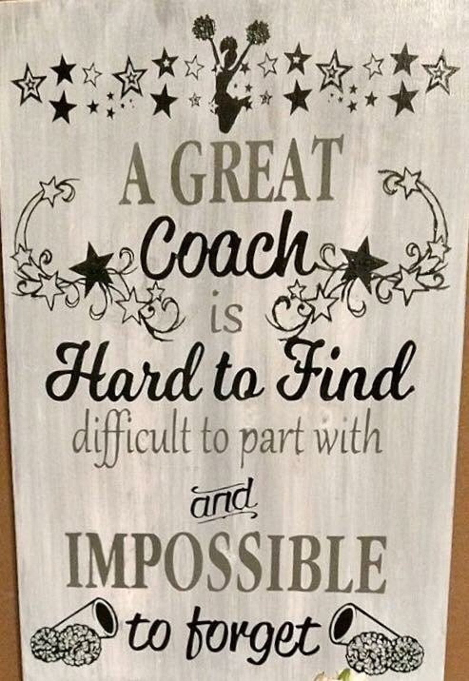 Cheer Coach SVG - Etsy