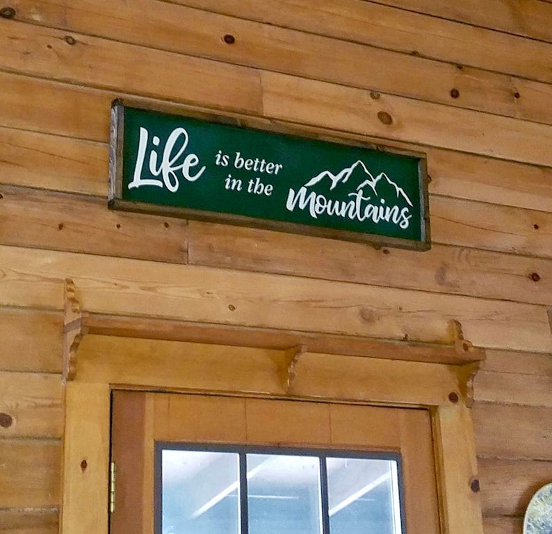 Life is Better in the Mountains SVG - Etsy