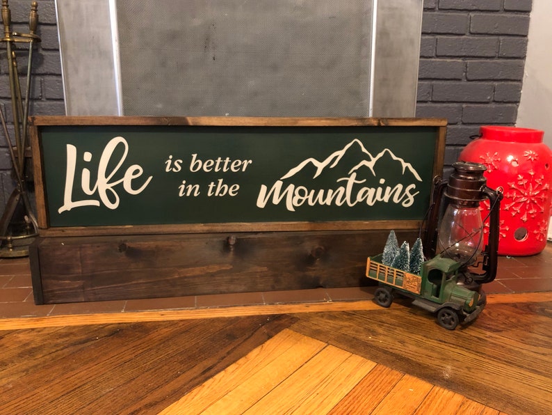 Life is Better in the Mountains SVG - Etsy