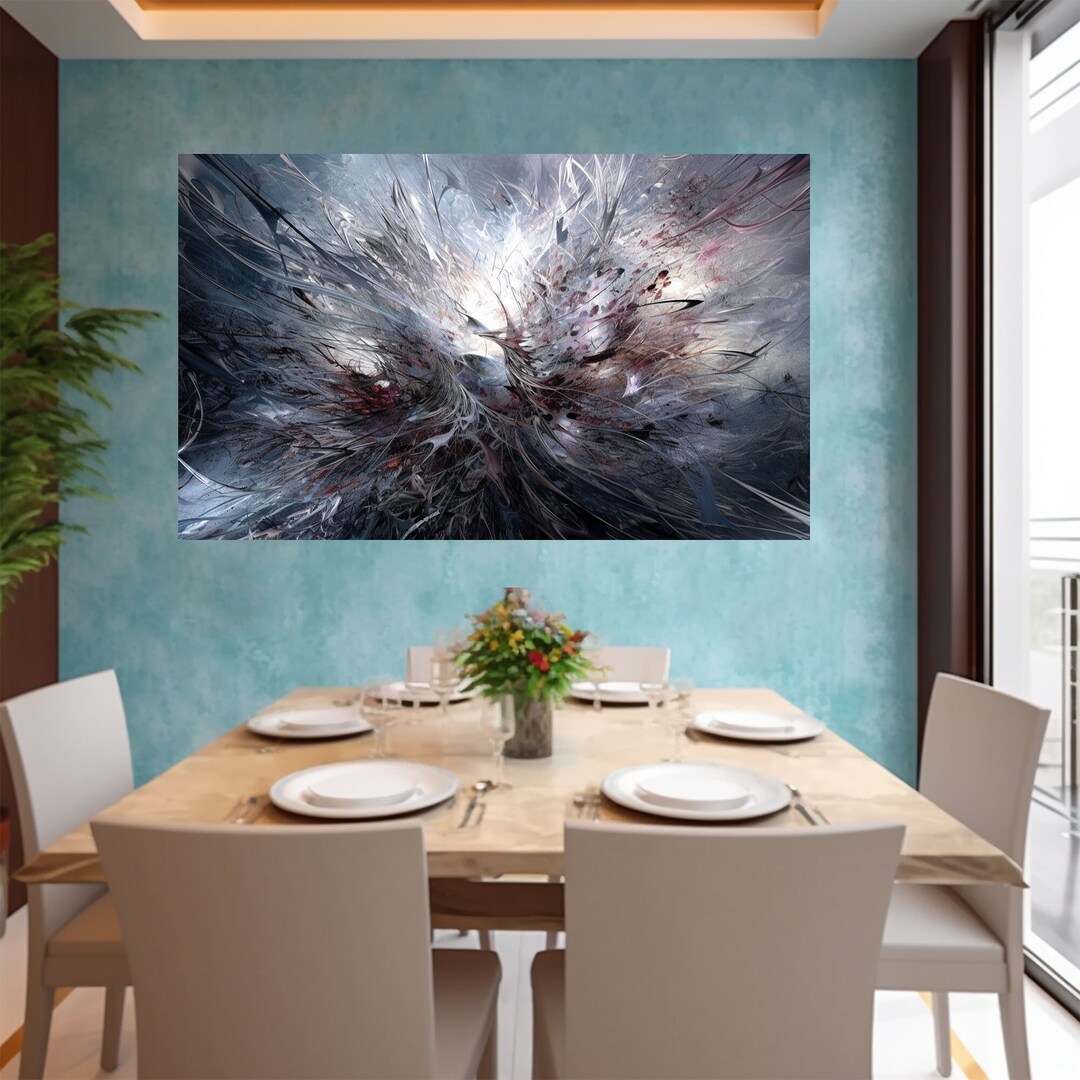 Stormy Singularity Digital Art Print Dark Printable Wall Art - Etsy