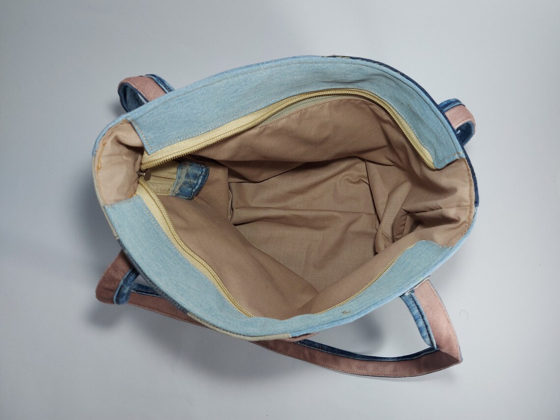 Denim Bags Handmade.recycled Denim Bag. Handmade Jeans - Etsy