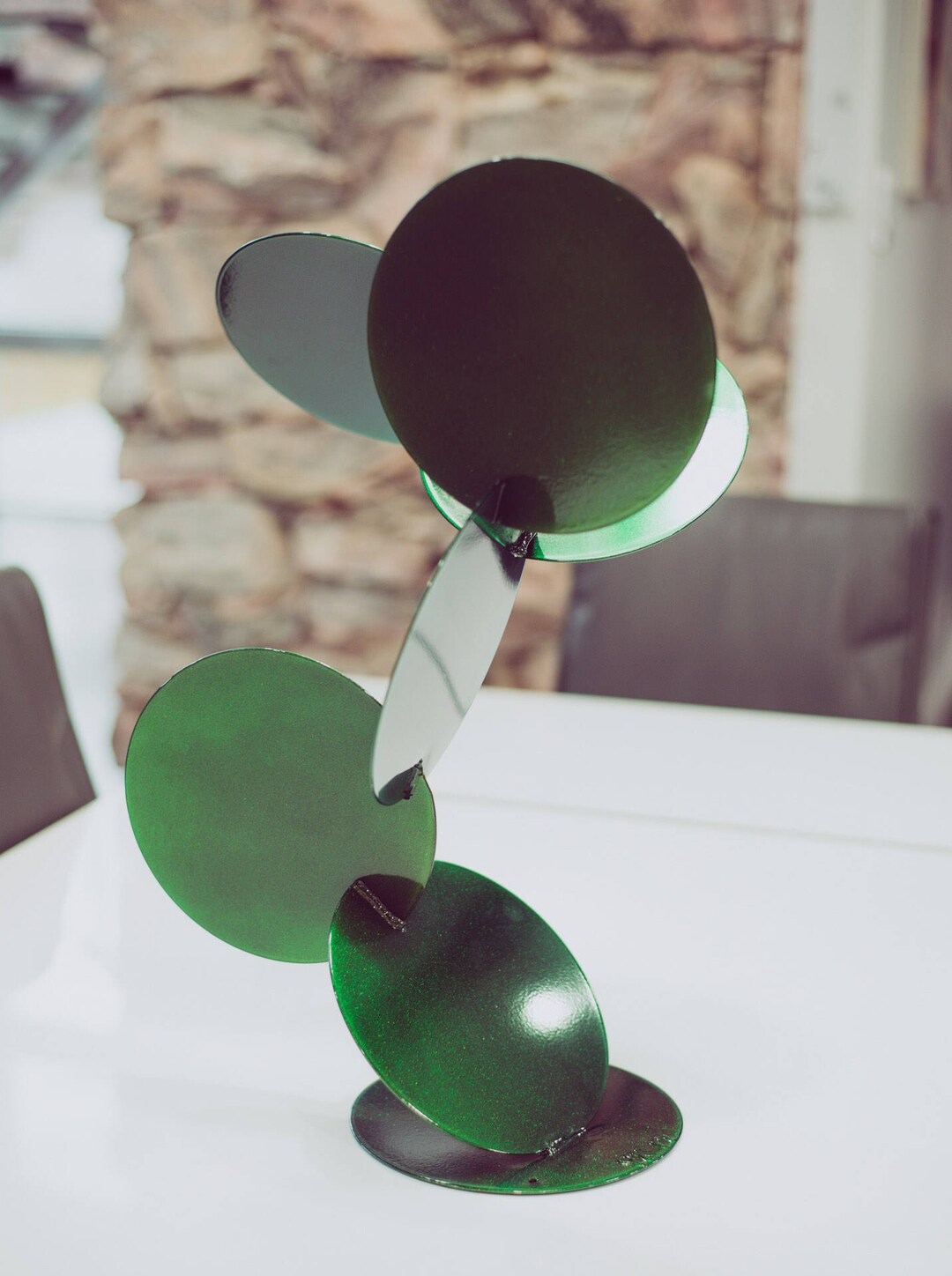 Chameleon Balance Table Indoor/outdoor Sculpture Powder Coated Special ...
