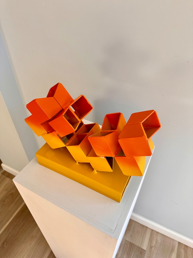 Cubi Table Sculpture - Etsy