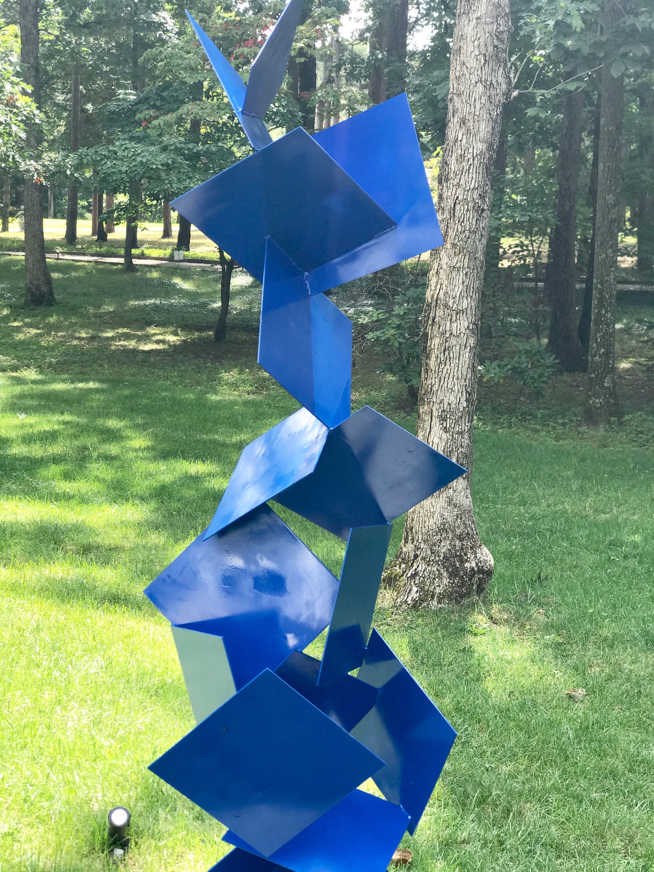 Sotto II, Balanced Gravity Abstract Modern Oversized Sculpture Powder ...