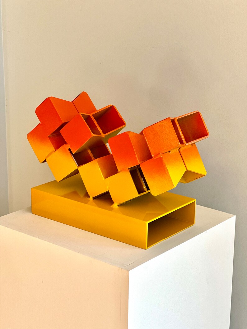 Cubi Table Sculpture - Etsy