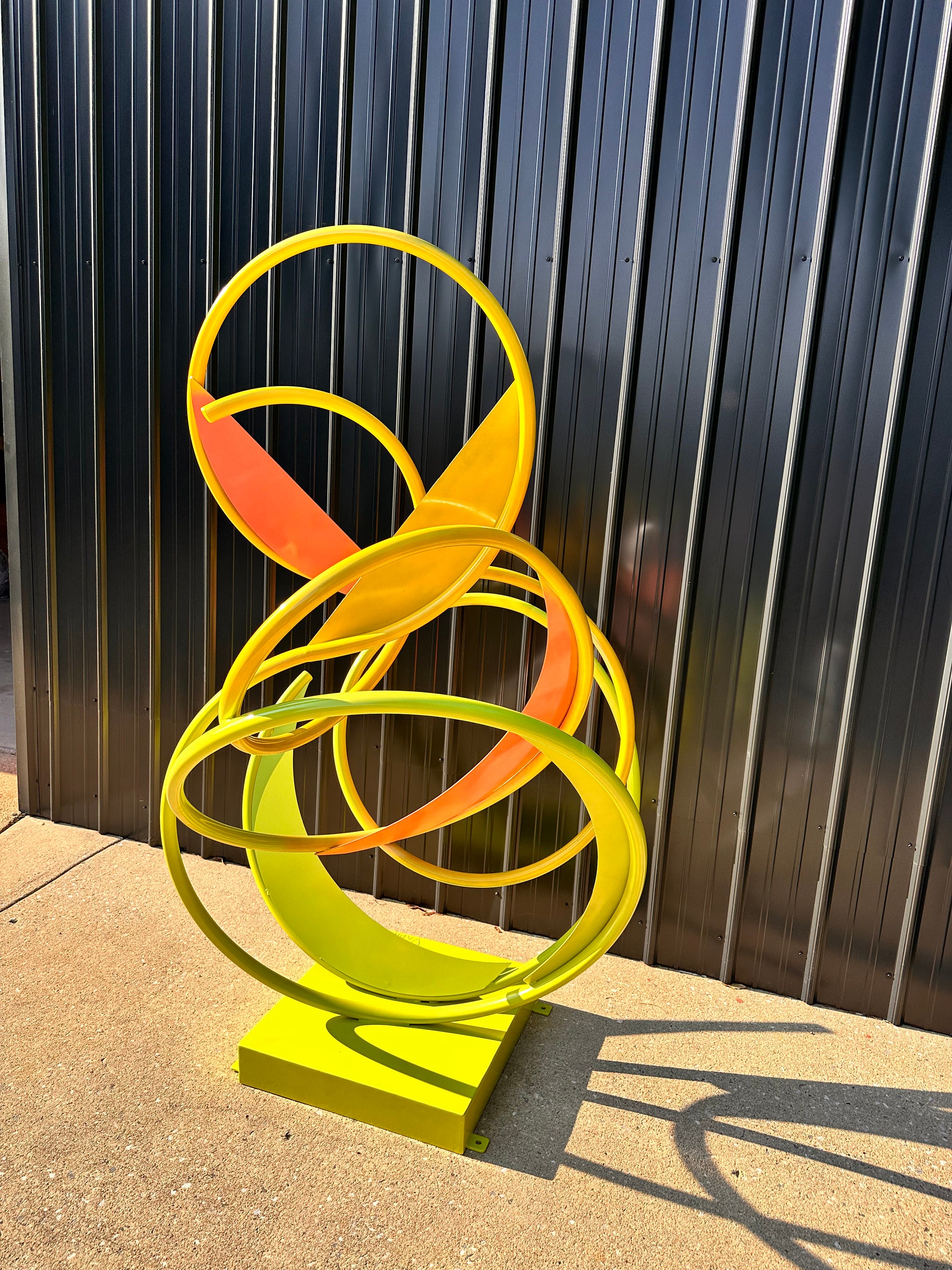 Large Abstract Sculpture Modern Garden Art Stainless - Etsy