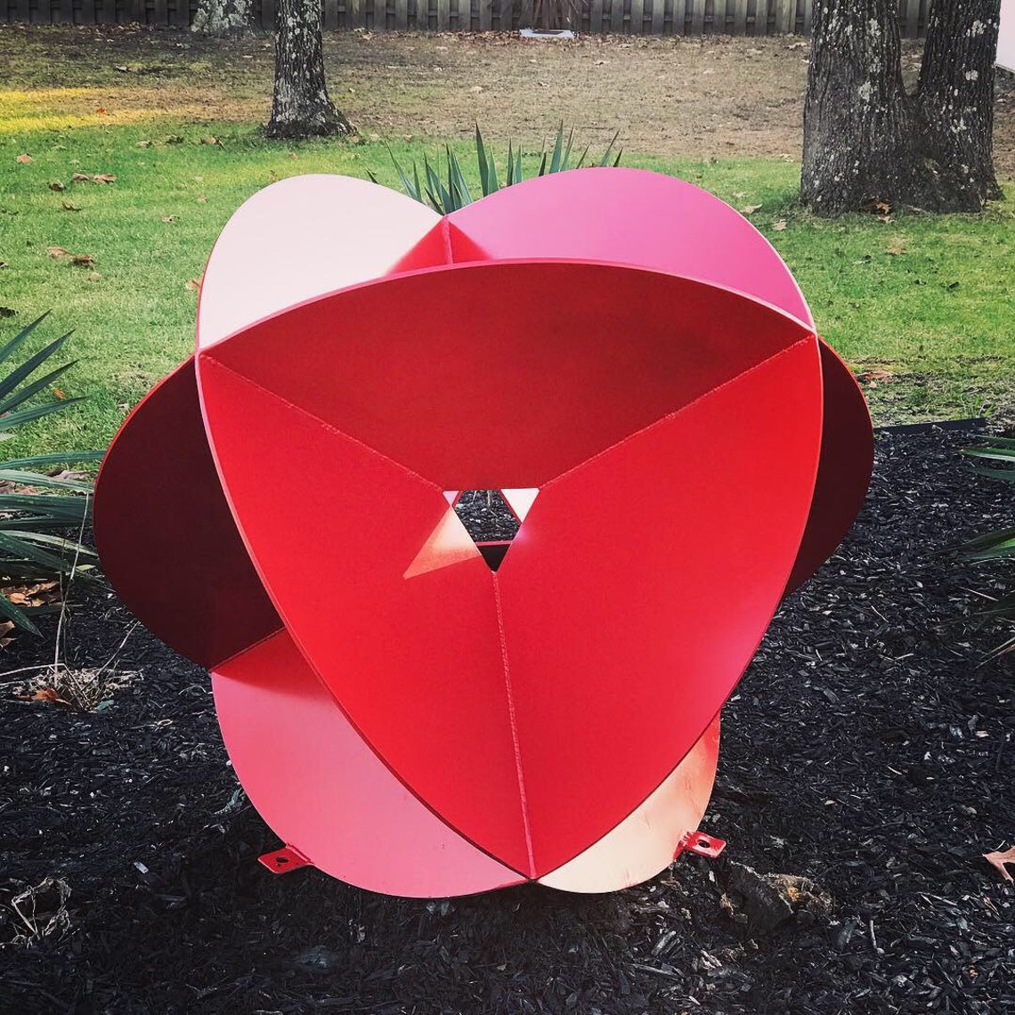Heloise Large Public Metal Sphere Sculpture Commercial / Residential ...