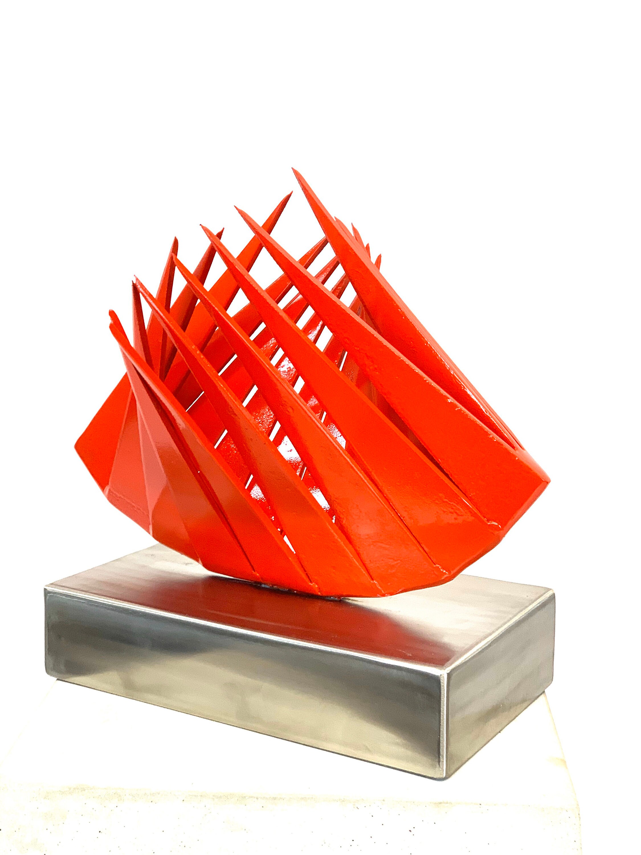 Table Top Modern Sculpture Abstract Art Red Oysters - Etsy
