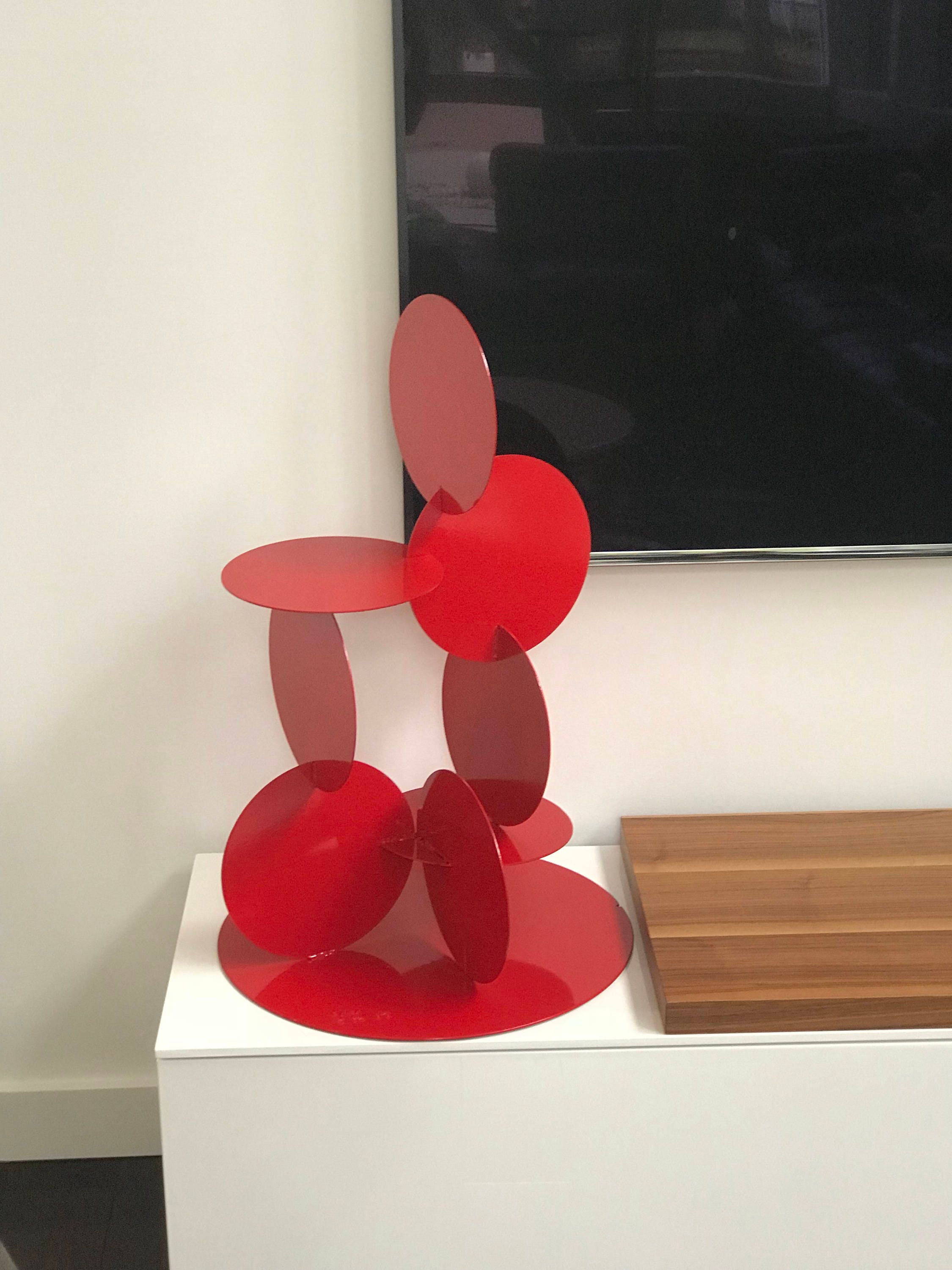 Mid Century Modern Table Art Sculpture Steel by Vk Sculptures - Etsy