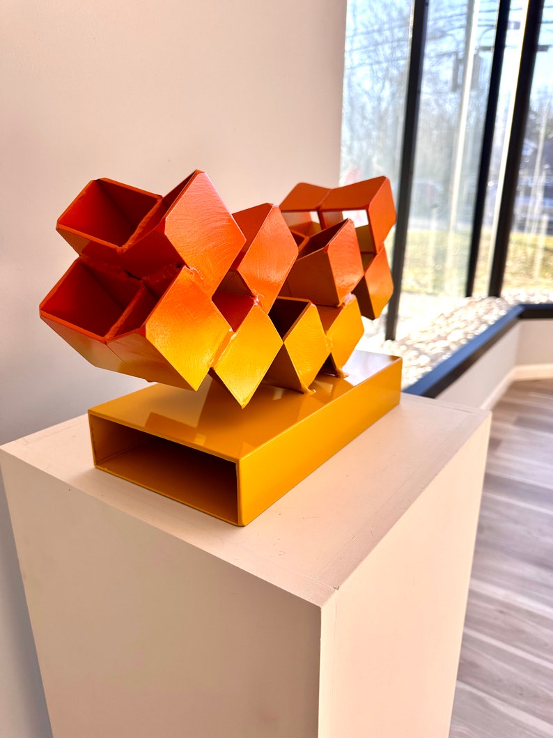 Cubi Table Sculpture - Etsy
