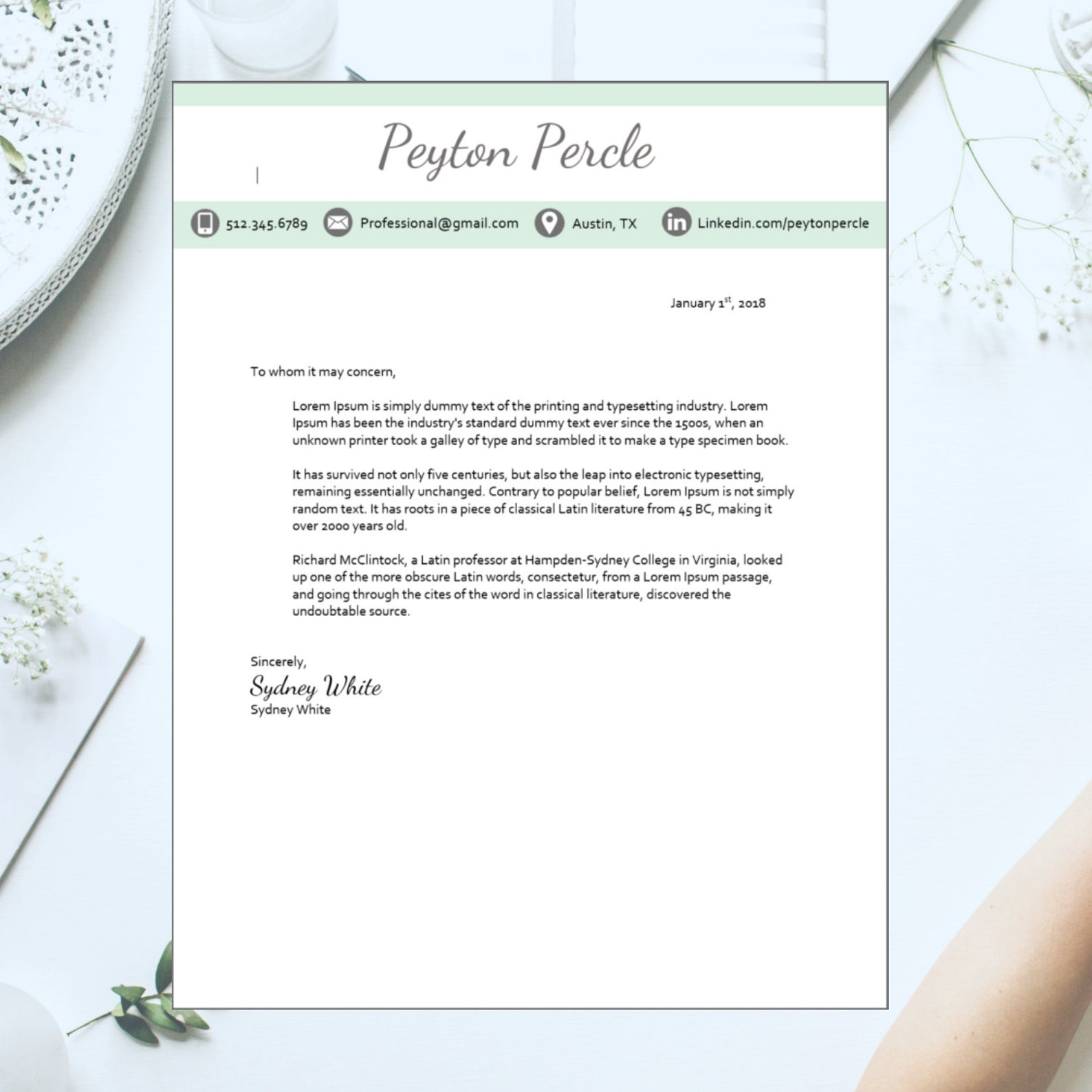 Entry Level Teacher Resume - Etsy