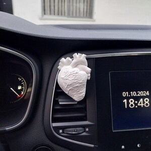Heart Plaster Diffuser| Car Vent Clip/diffuser Stone/ Creepy Heart /car ...