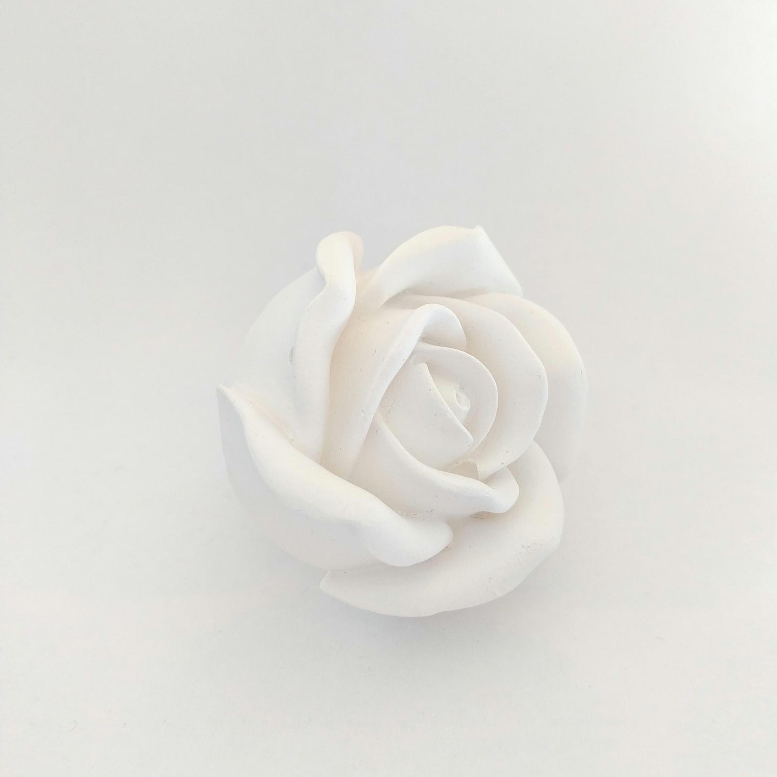 Rose Plaster Car Diffuser: Vent Clip Air Freshener With Refill - Etsy