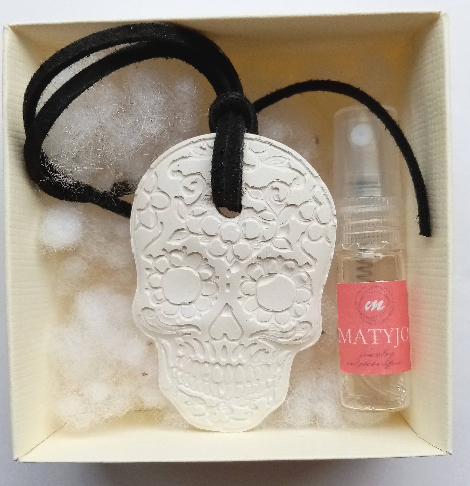 Mexican skull Plaster diffuser day of the dead skull/ | Etsy