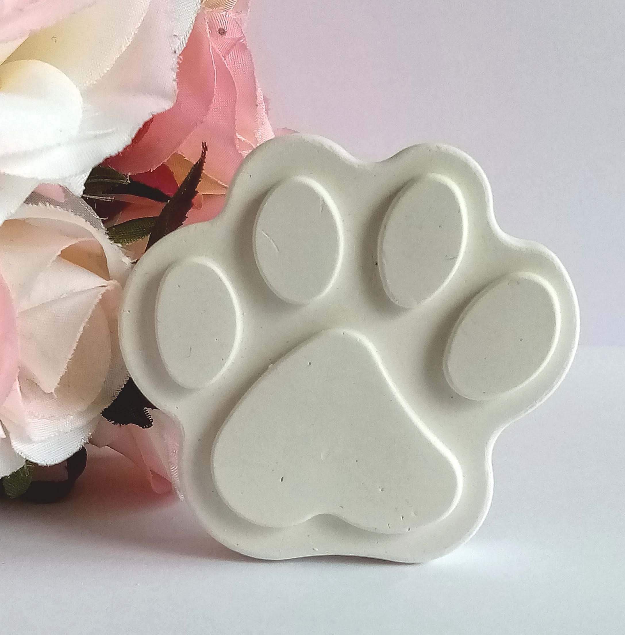 Pet Paw Print Plaster Car Vent Diffuser: Pet Lover Gift - Etsy