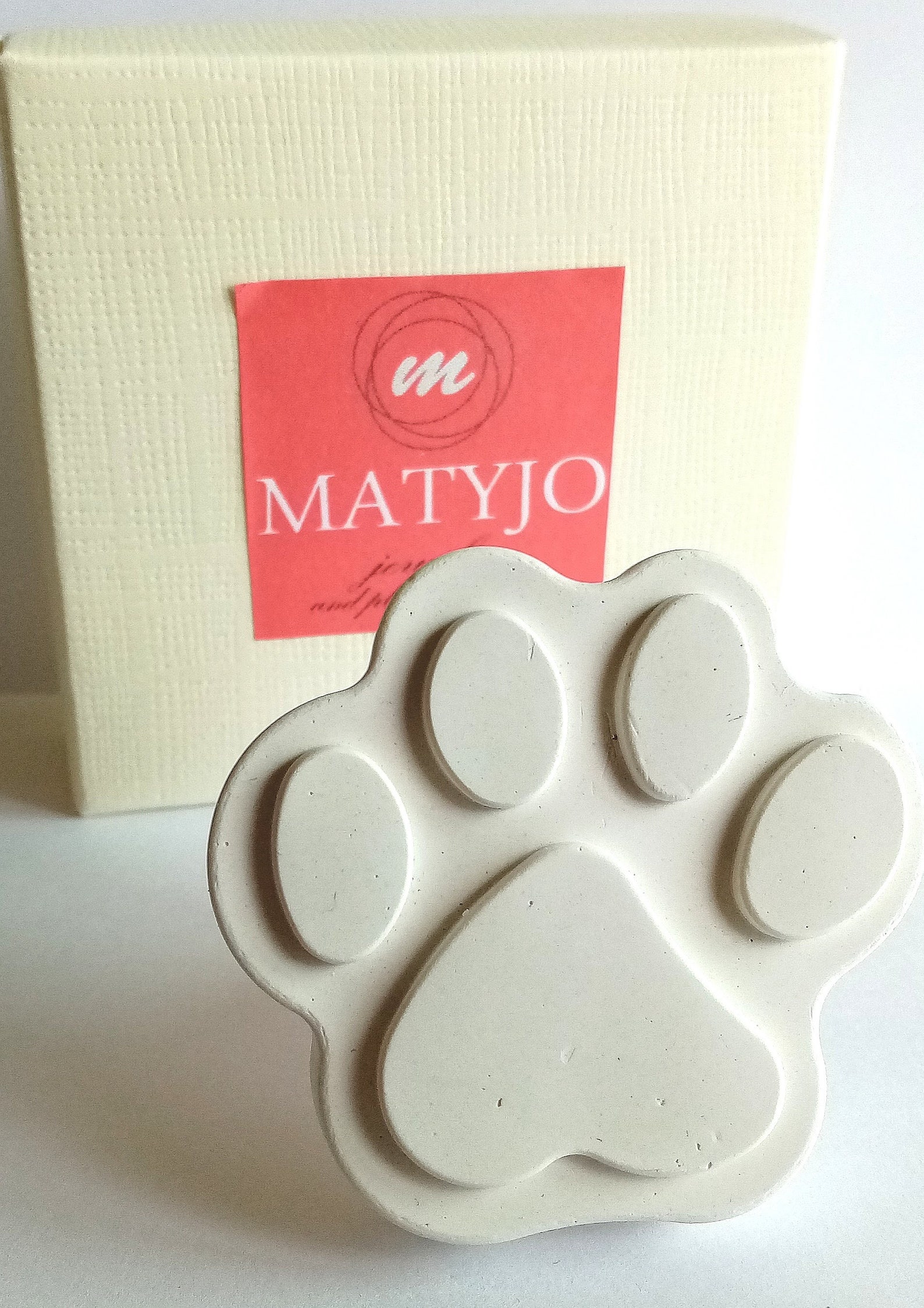 Pet Paw Print Plaster Car Vent Diffuser: Pet Lover Gift - Etsy