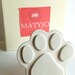Pet Paw Print Plaster Car Vent Diffuser: Pet Lover Gift - Etsy