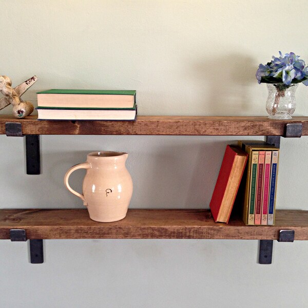 Rustic Shelves - Etsy