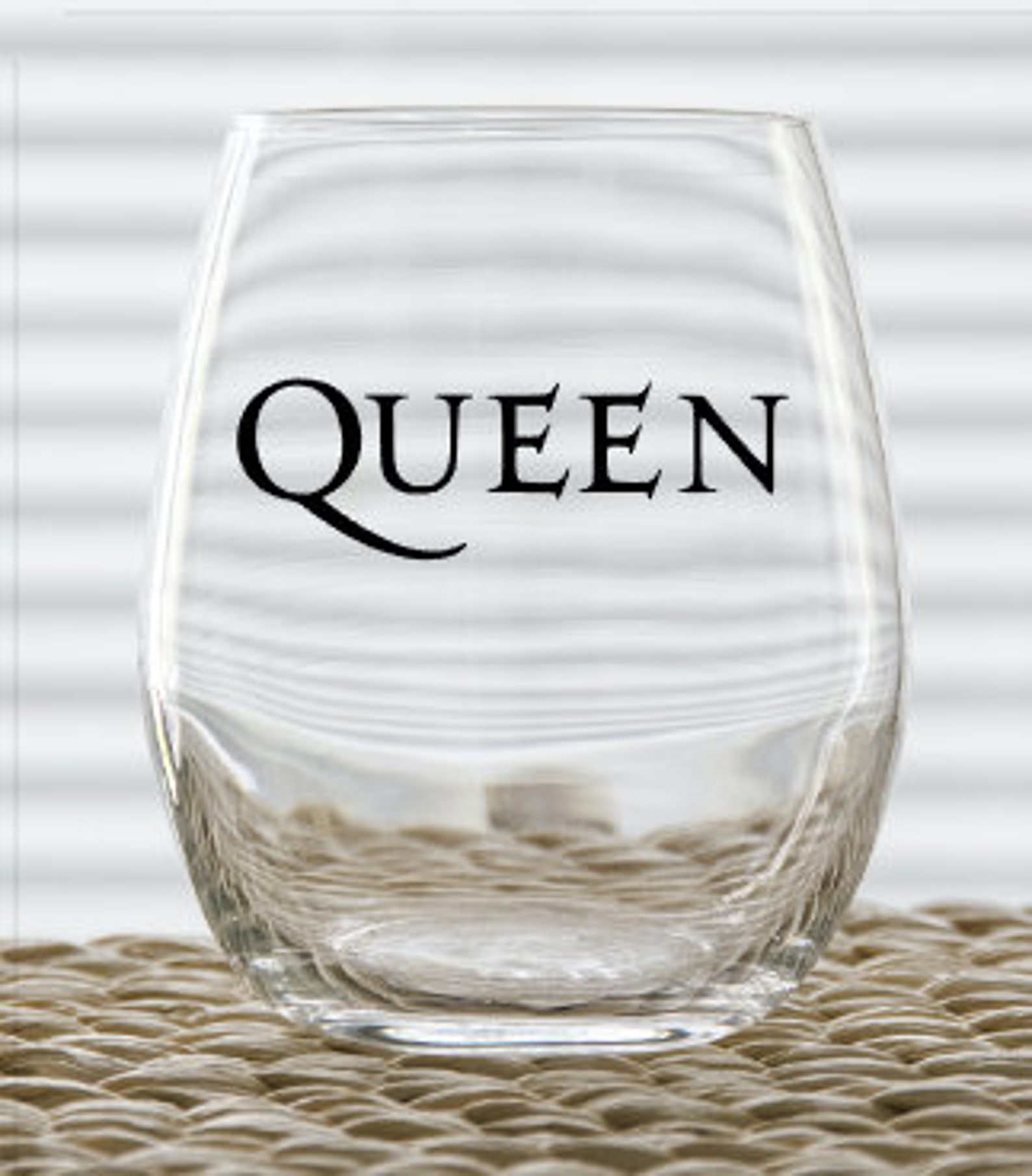 Queen Wine Glass Etsy