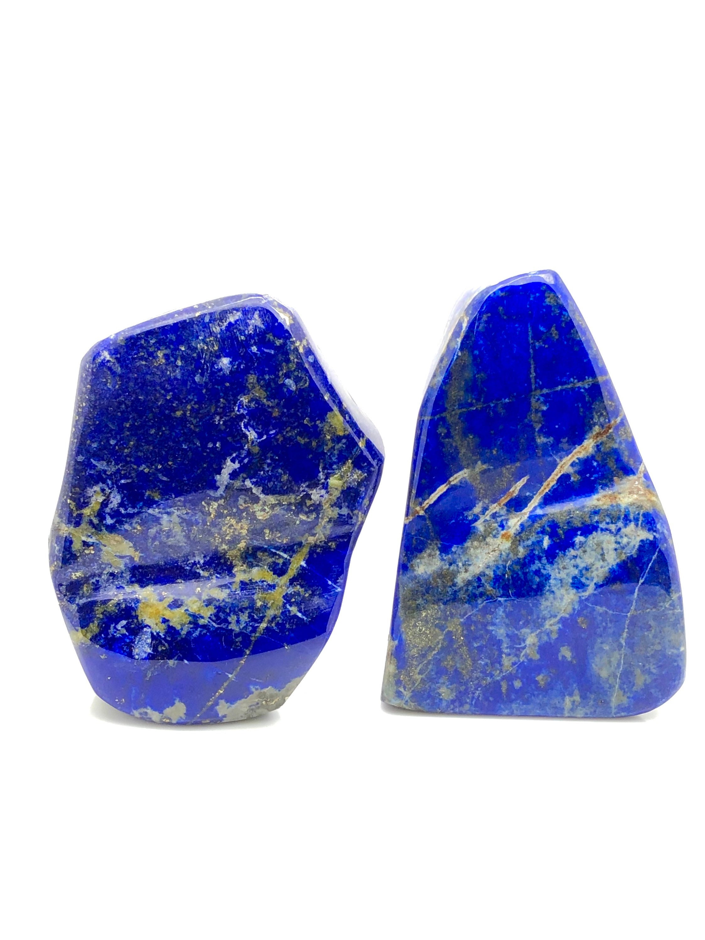 Lapis Lazuli with pyrite included best polished Tumble Pieces | Etsy