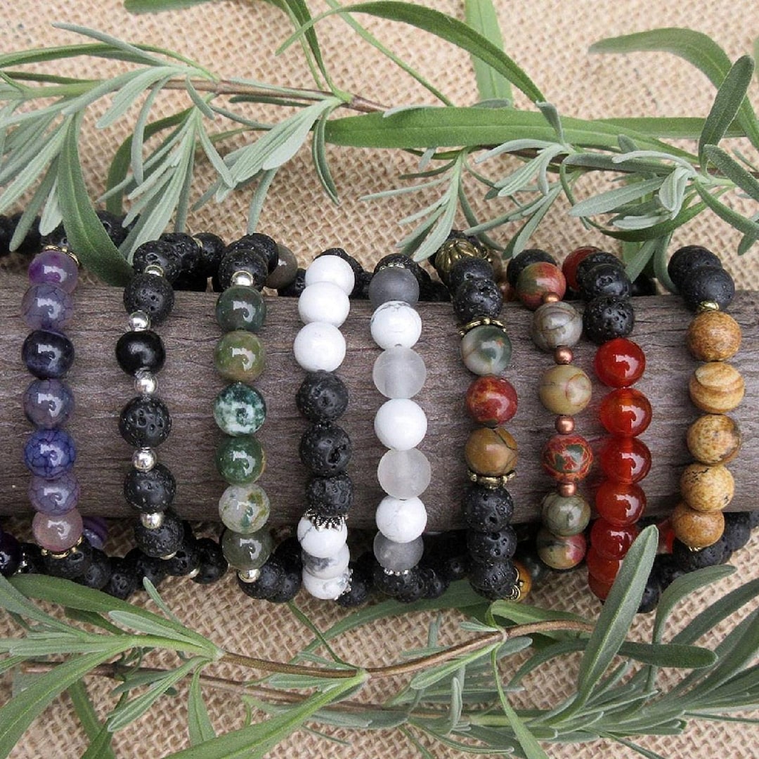 Custom Crystal Bracelet, Custom Gemstone Bracelet, Personalized Healing ...