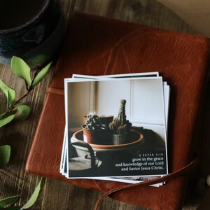 Growing in Grace, Scripture Cards to Encourage - Etsy